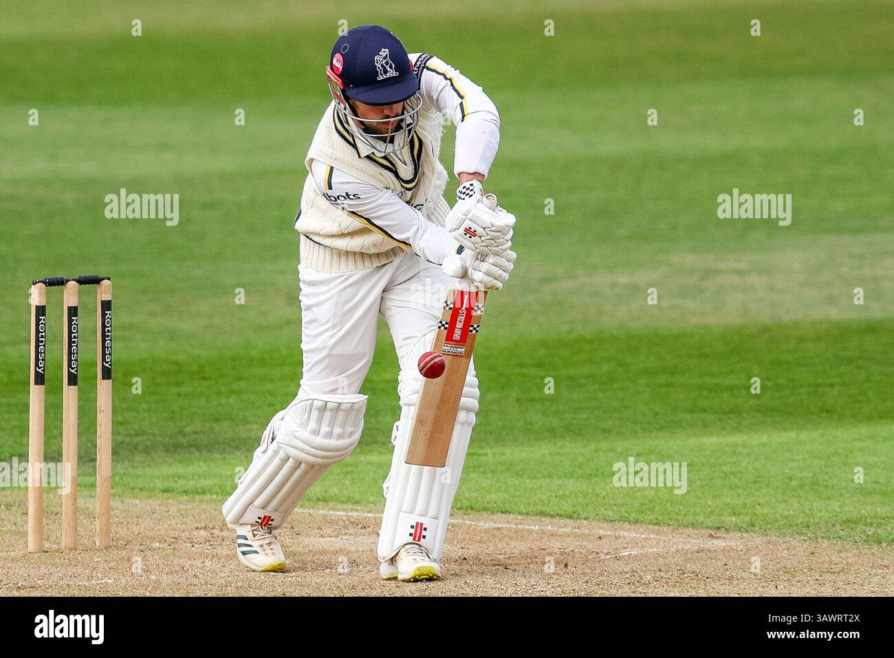 Birmingham, UK. 20th Apr, 2025. #30, Ed Barnard of Warwickshire in ...