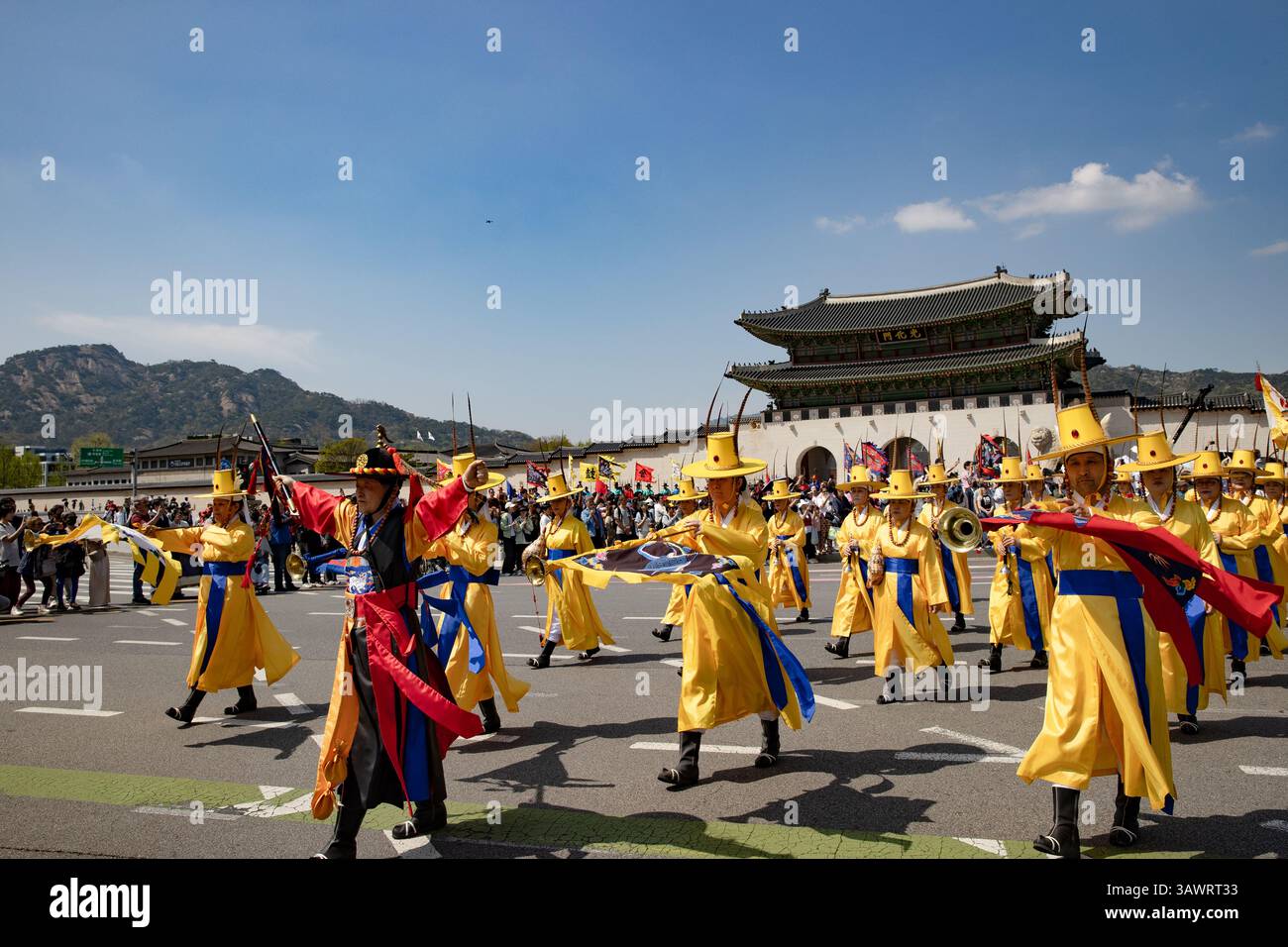 Seoul, South Korea. 20th Apr, 2025. Spirit tablets of Joseon kings and ...