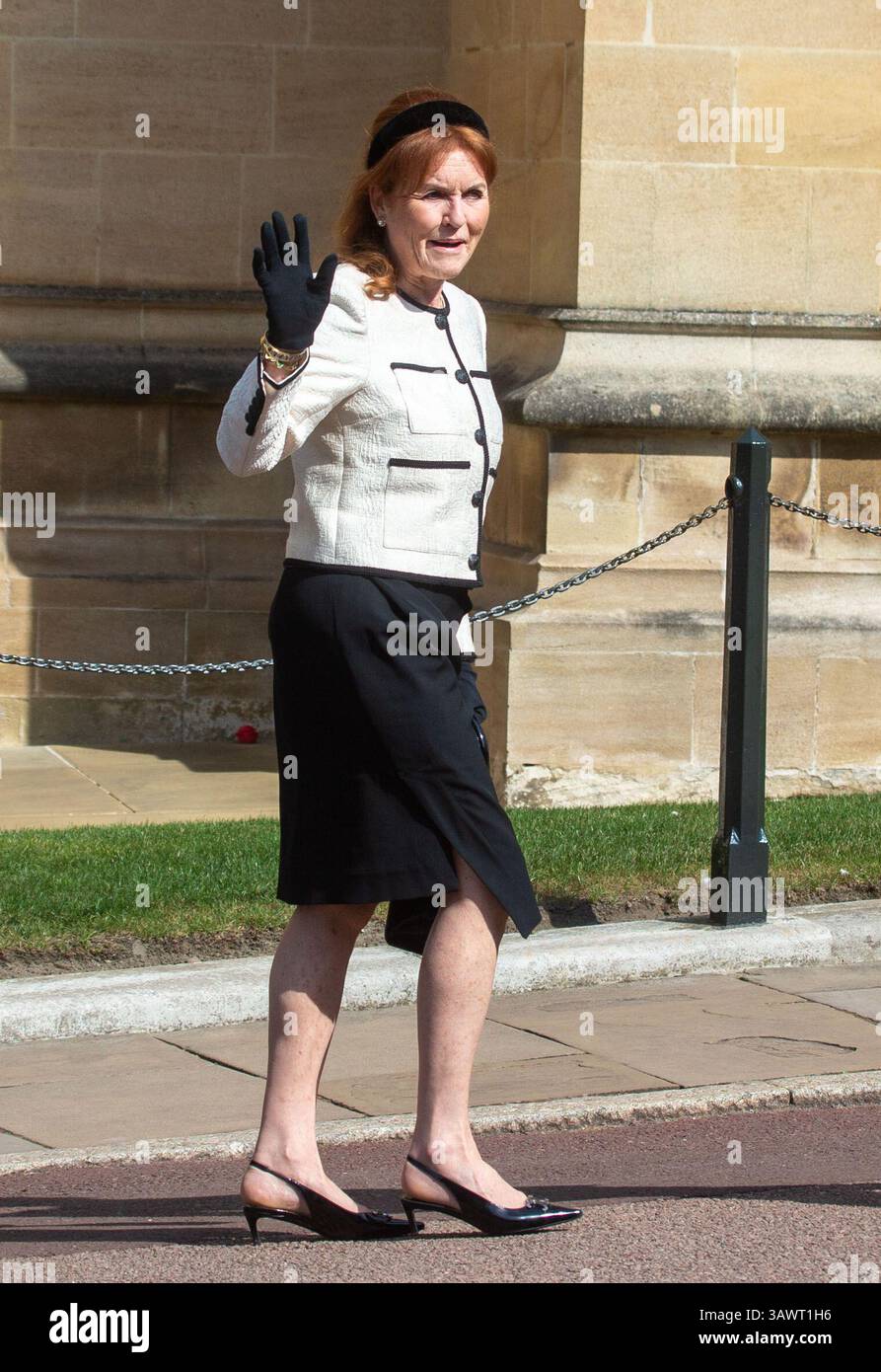 London, England, UK. 20th Apr, 2025. SARAH FERGUSON, Duchess of York ...