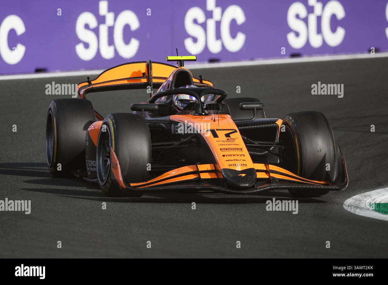 17 DUNNE Alex (irl), Rodin Motorsport, Dallara F2 2024, action during ...