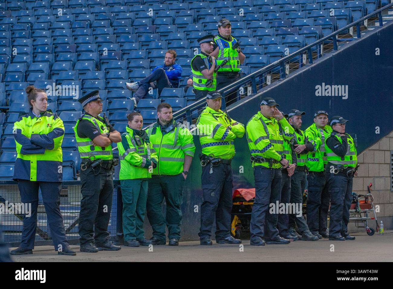 Glasgow, Scotland, UK. 20th Apr, 2025. St Johnstone played Celtic FC at ...