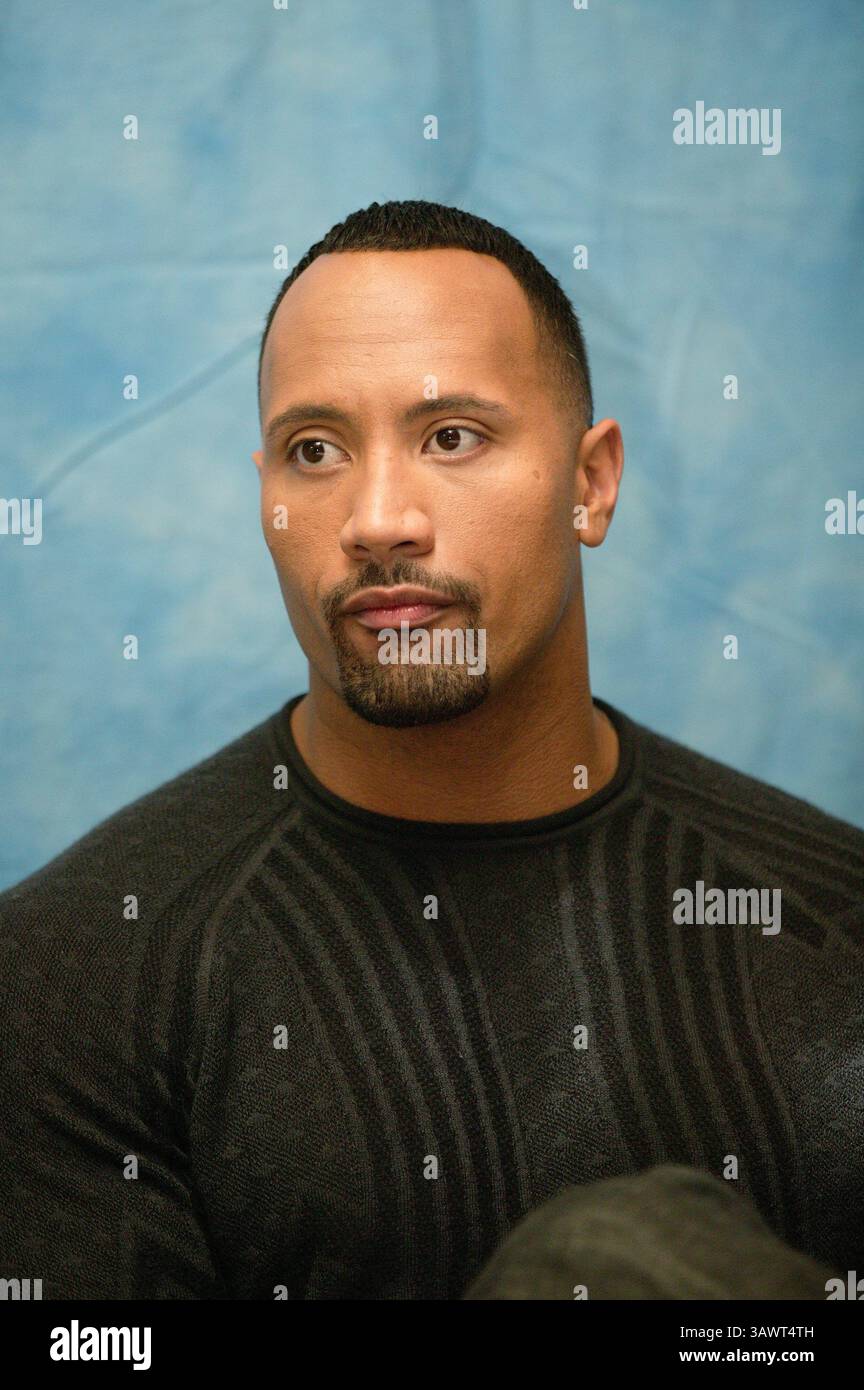 April 8, 2004 - Hollywood, California, U.S. - The Rock ( Dwayne Johnson ...