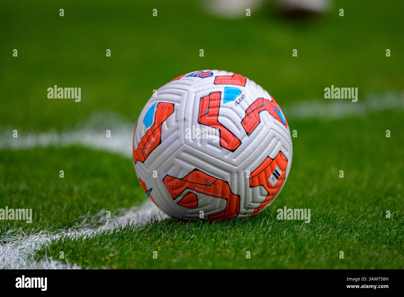 London, UK. 20th Apr, 2025. Gaughan Group Stadium, Brisbane Road April 20 2025 Match ball during ...