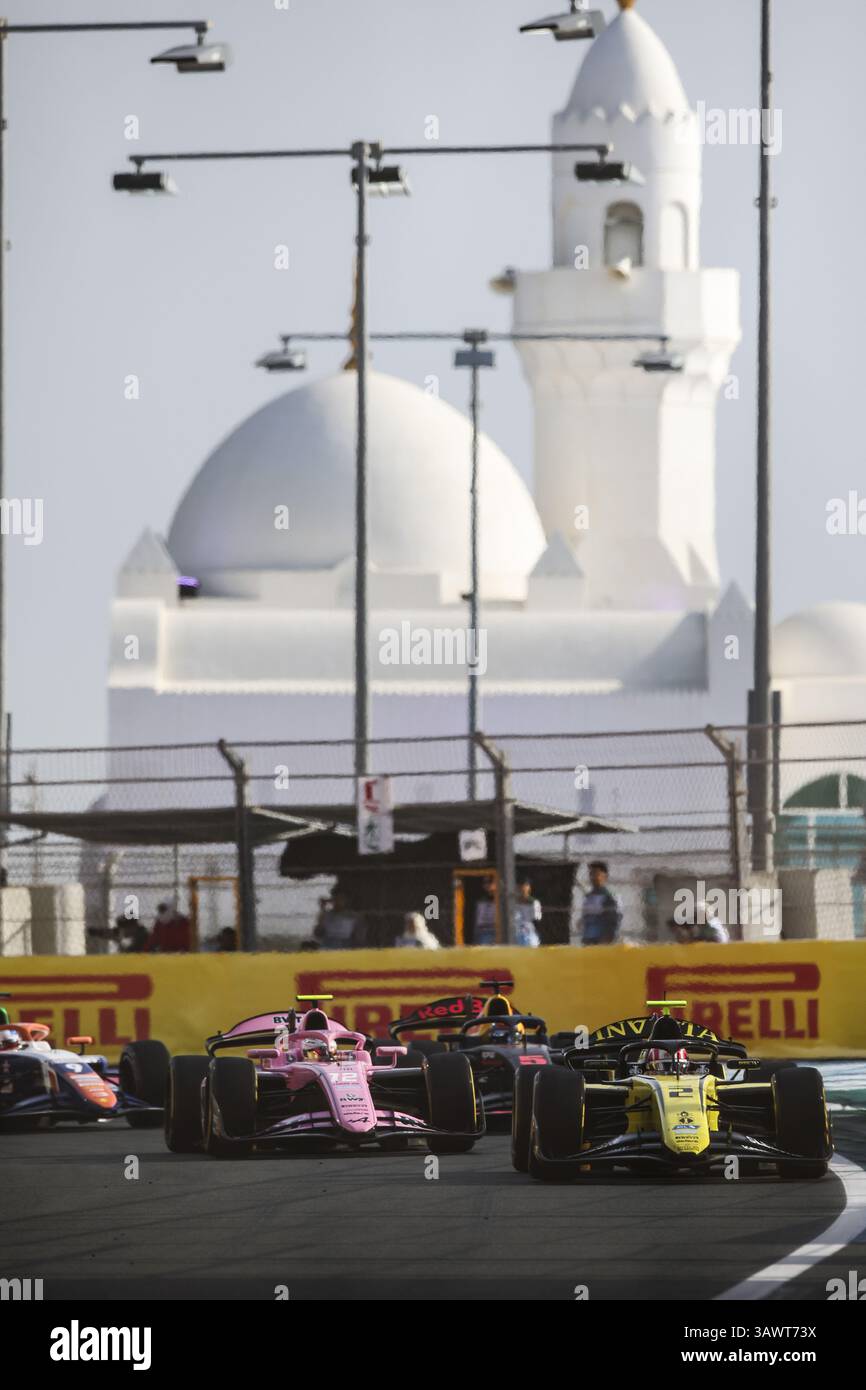 02 STANEK Romane (cze), Invicta Racing, Dallara F2 2024, action during ...