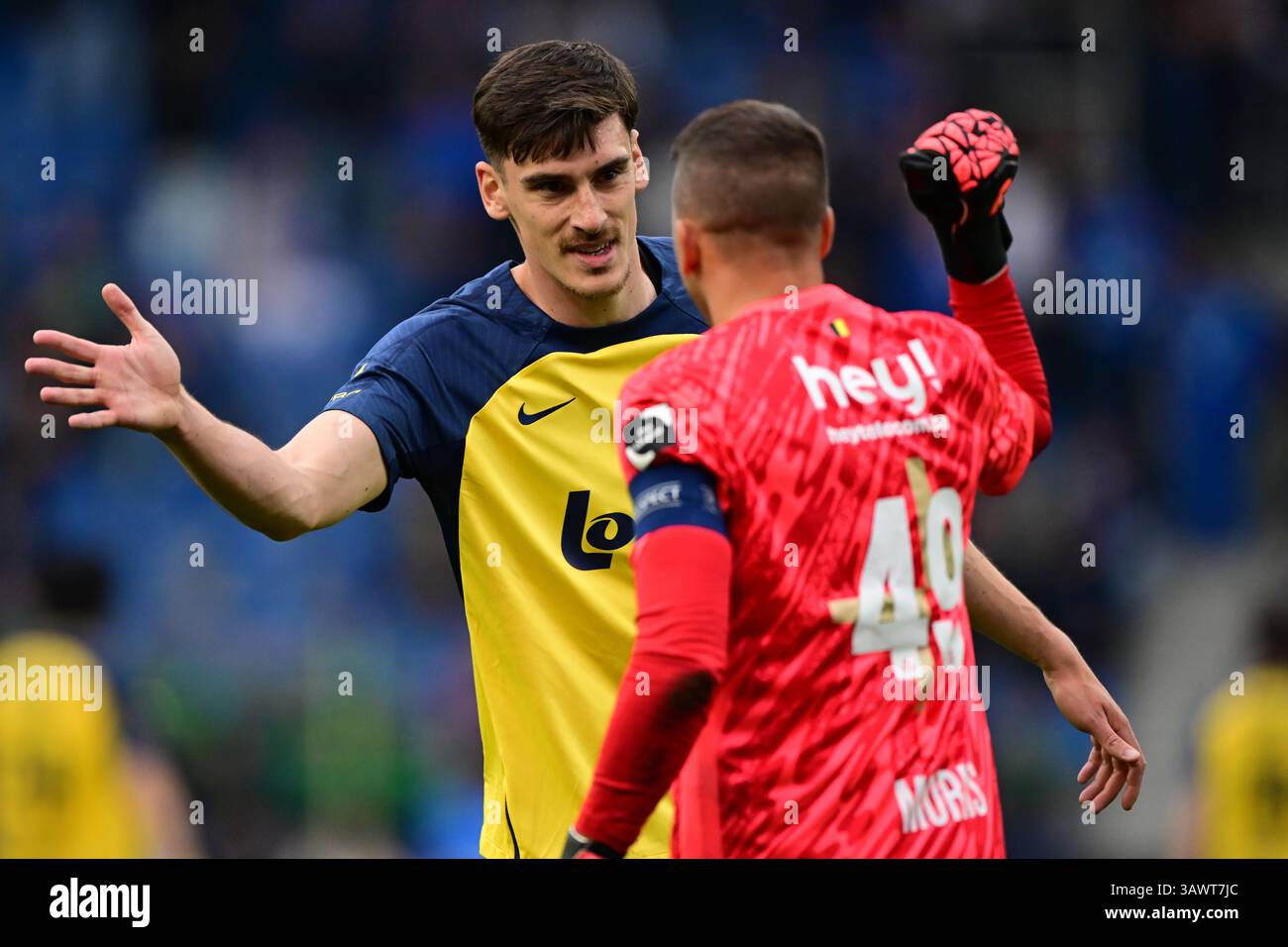 GENK - Ross Sykes of Royale Union Saint-Gilloise and Royale Union Saint ...