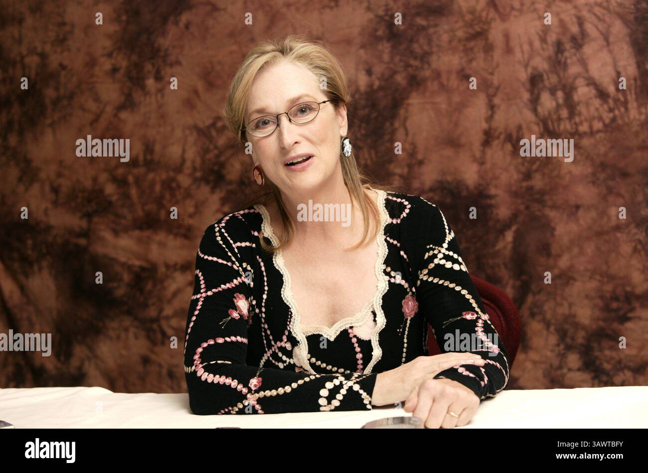 October 1, 2005 - Hollywood, California, U.S. - Meryl Streep promotes ...