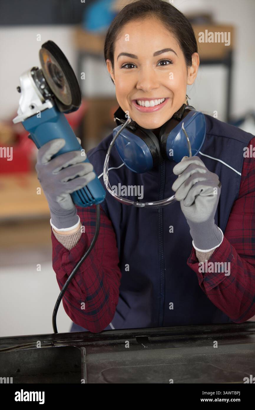 Tool angle grinder line hi-res stock photography and images - Alamy