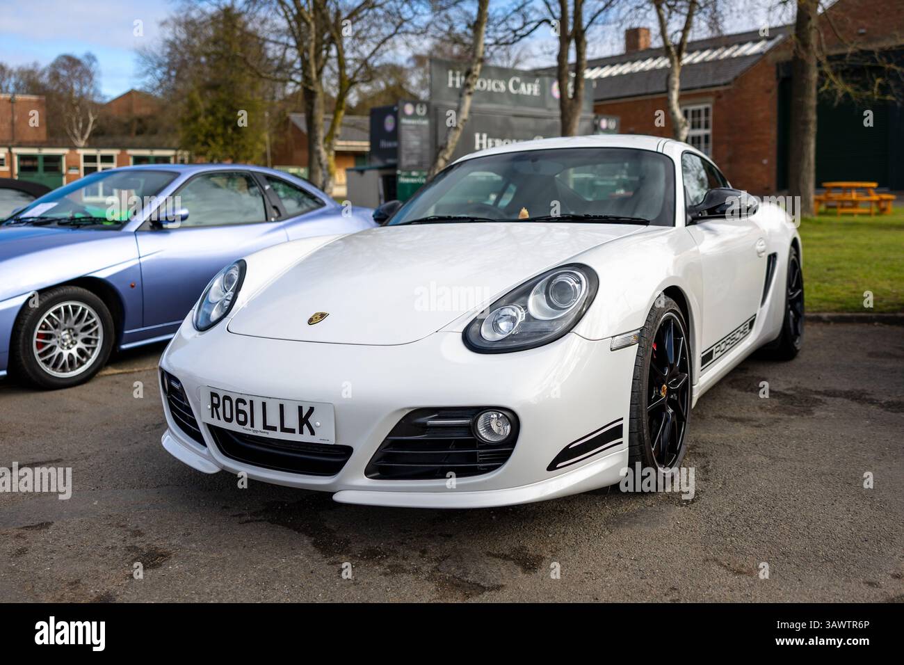2011 Porsche Cayman, on display at Bicester Heritage Assembly on the ...
