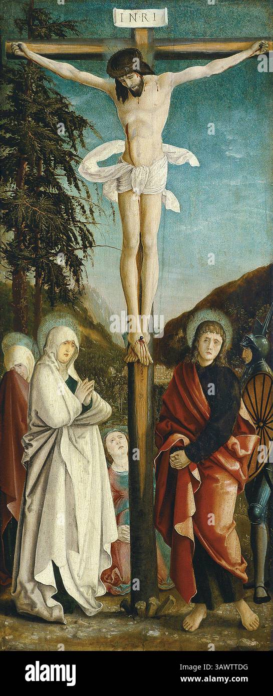 Title: The Crucifixion Artist: Anonymous German artist active ca. 1520 Date: ca. 1520 Technique ...
