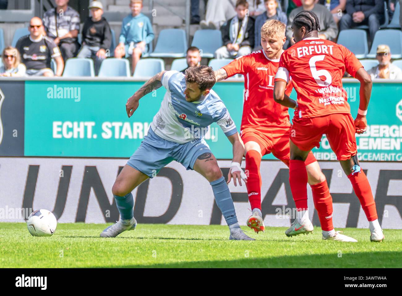 Chemnitz, Deutschland 20. April 2025: Regionalliga Nordost - 2024/2025 ...