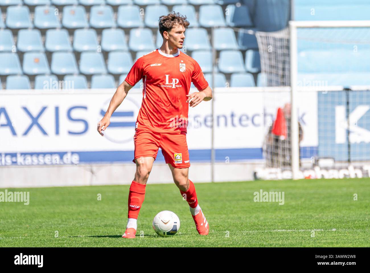Chemnitz, Deutschland 20. April 2025: Regionalliga Nordost - 2024/2025 ...