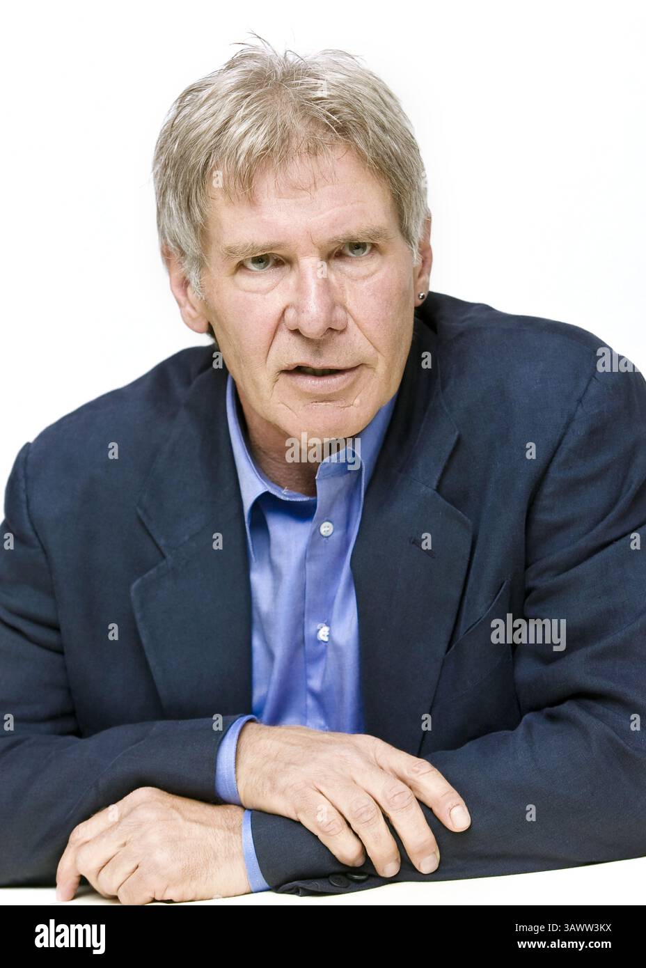 May 9, 2008 - Hollywood, California, U.S. - Harrison Ford promoting ...