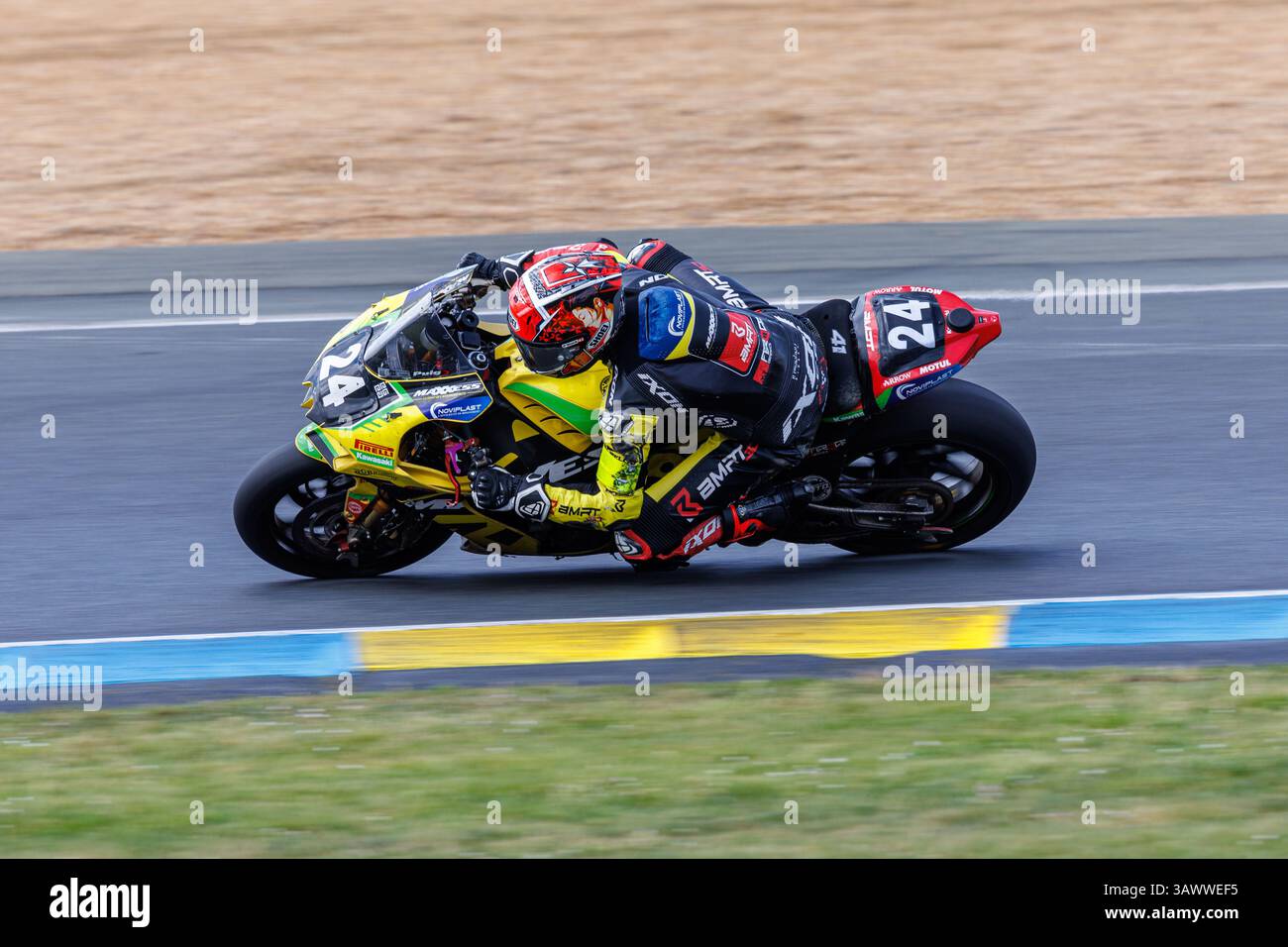 24 MAXXESS BY BMRT 3D (FRA), Kawasaki ZX 10R, VINALES MARES Isaac (ESP ...