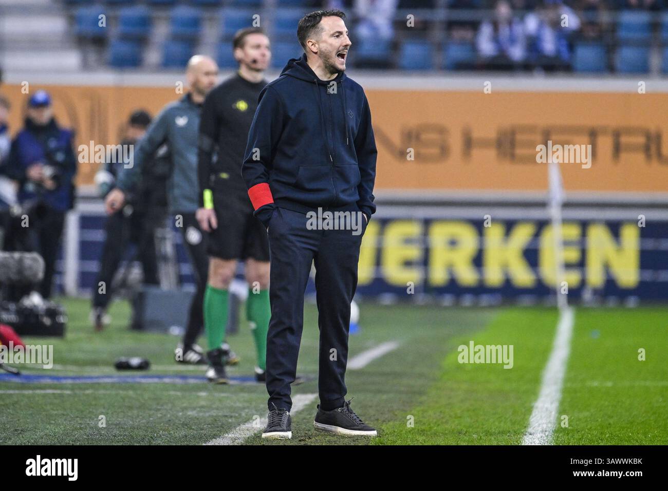 Gent, Belgium. 20th Apr, 2025. Gent's interim head coach Danijel ...