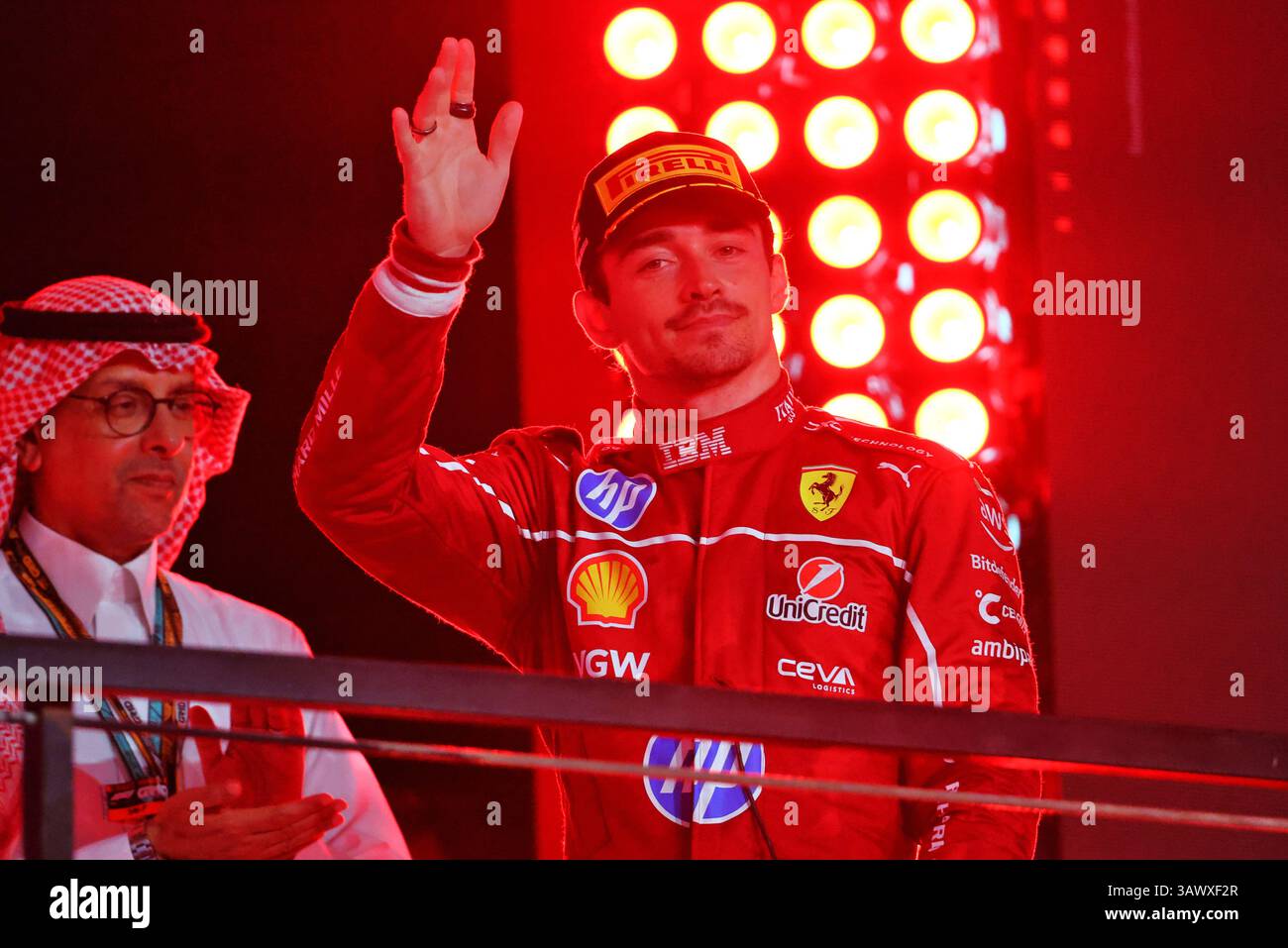 Jeddah, Saudi Arabia. 20th Apr, 2025. Charles Leclerc (MON) Ferrari ...