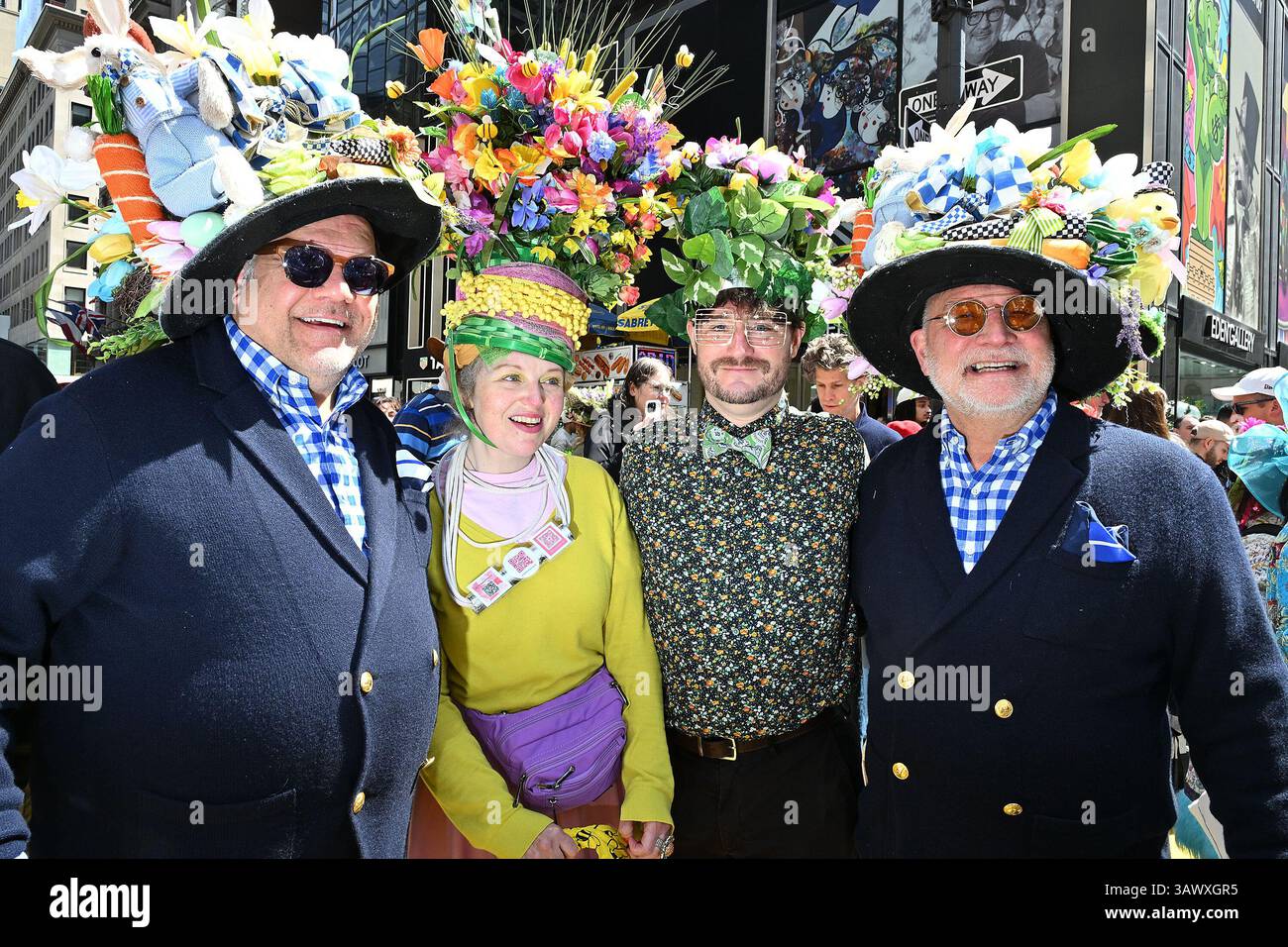 James Schneider, Kevin Maurer, Megan Rudesill and Mike Clyne attend the ...