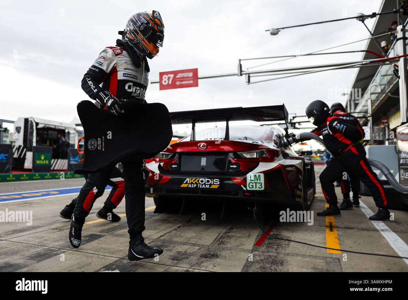 SCHMID Clemens (aut), Akkodis ASP Team, Lexus RC F GT3 #87, LM GT3 ...