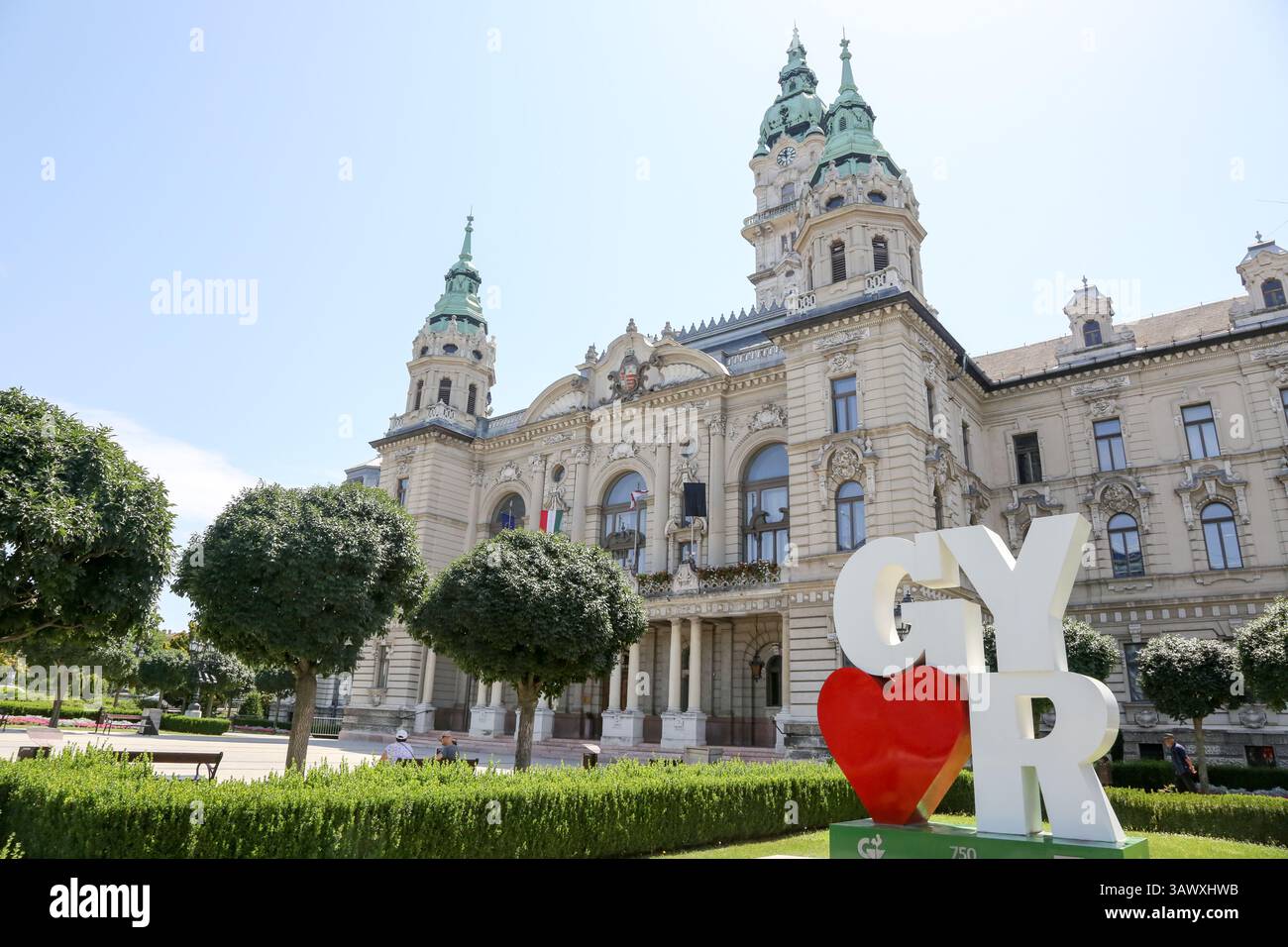 Beautiful city gyor in hi-res stock photography and images - Alamy