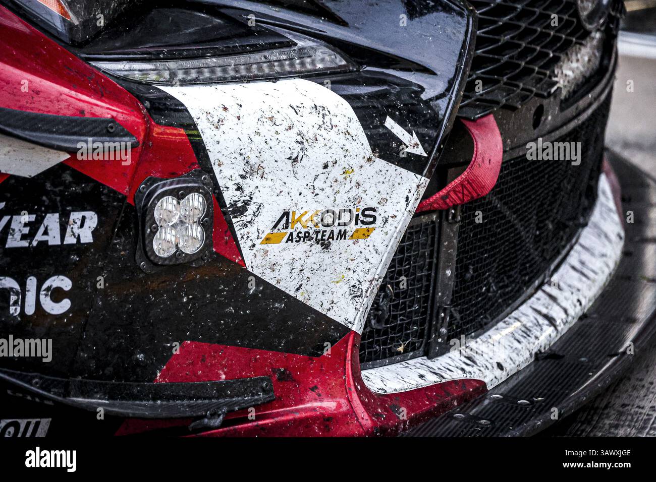 End of the race detail Akkodis ASP Team, Lexus RC F GT3 #78, LM GT3 ...
