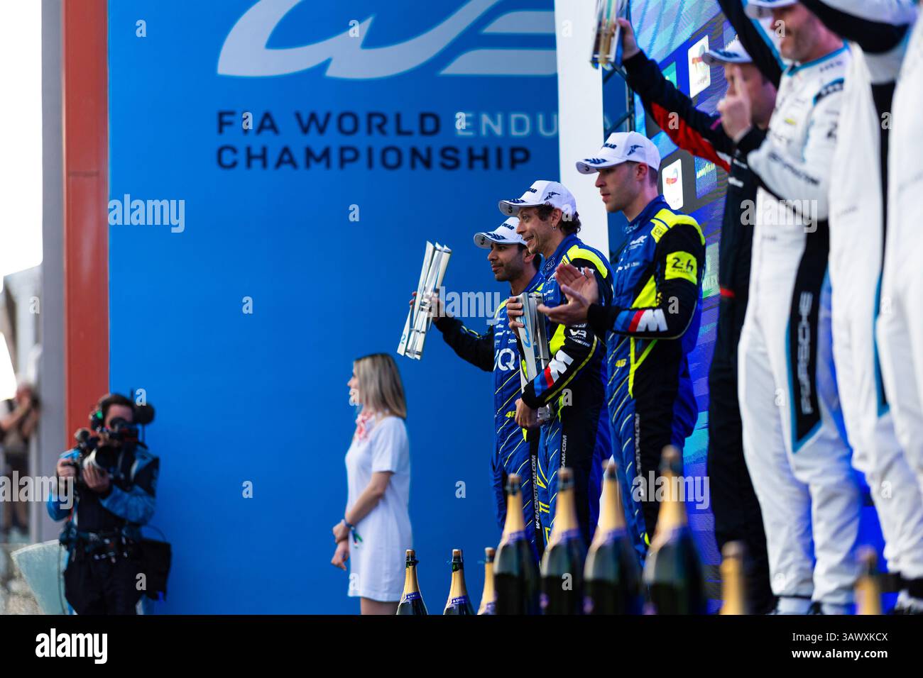 Imola, Italie. 20th Apr, 2025. 46 AL HARTHY Ahmad (omn), VAN DER LINDE ...