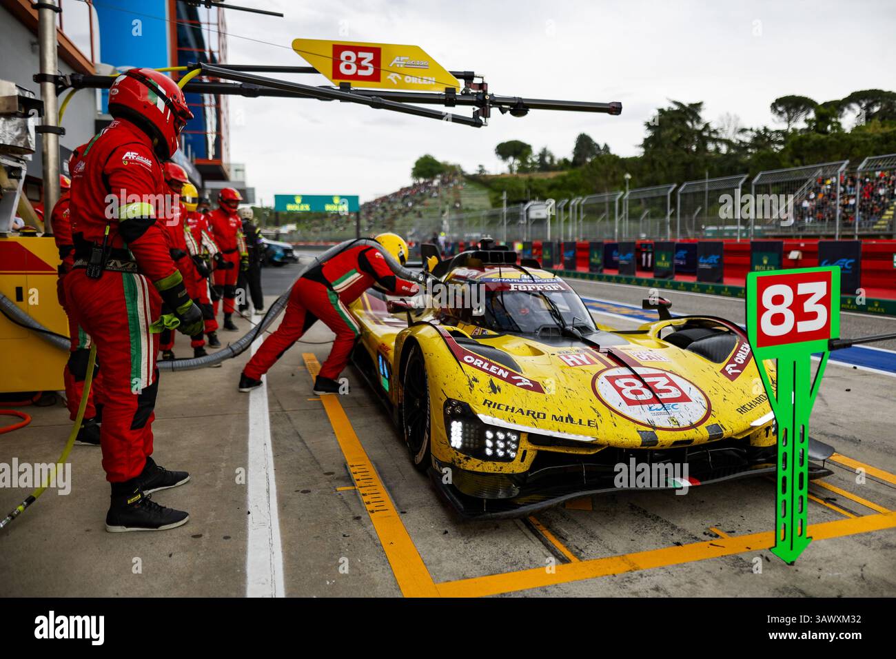 83 HANSON Phil (gbr), KUBICA Robert (pol), YE Yifei (chn), AF Corse, Ferrari 499P #83, Hypercar ...