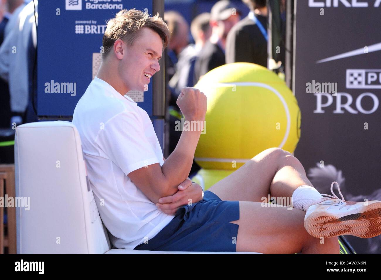 Barcelona, Spain. 20th April 2025; Real Club de Tenis Barcelona 1899, Barcelona, Spain: ATP 500 ...