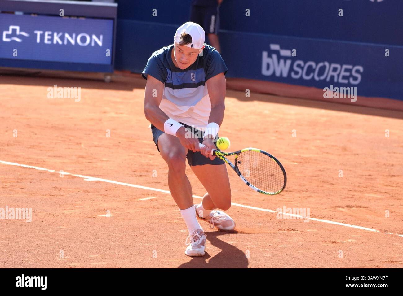 Barcelona, Spain. 20th April 2025; Real Club de Tenis Barcelona 1899, Barcelona, Spain: ATP 500 ...