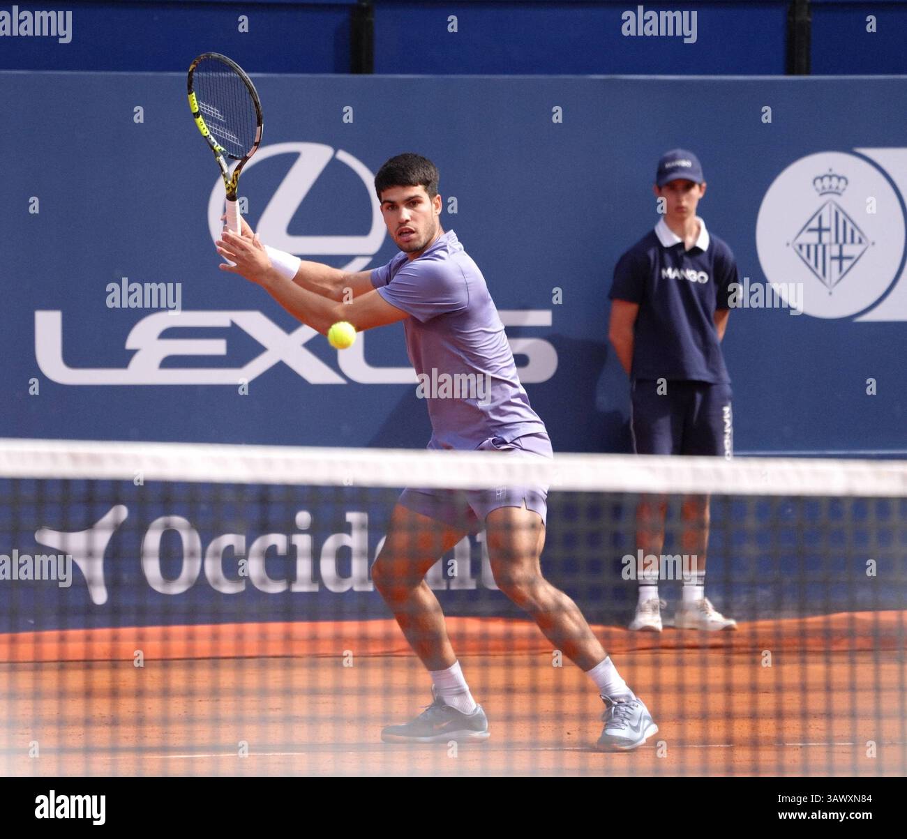 Barcelona, Spain. 20th April 2025; Real Club de Tenis Barcelona 1899, Barcelona, Spain: ATP 500 ...