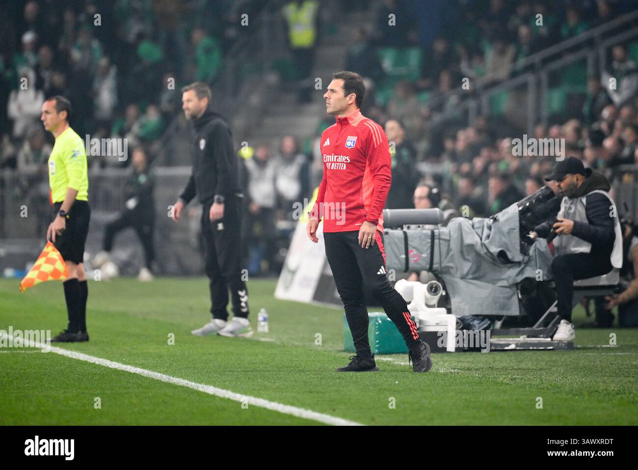 Jorge MACIEL (Entraineur adjoint Lyon OL) during the Ligue 1 MCDonald's ...