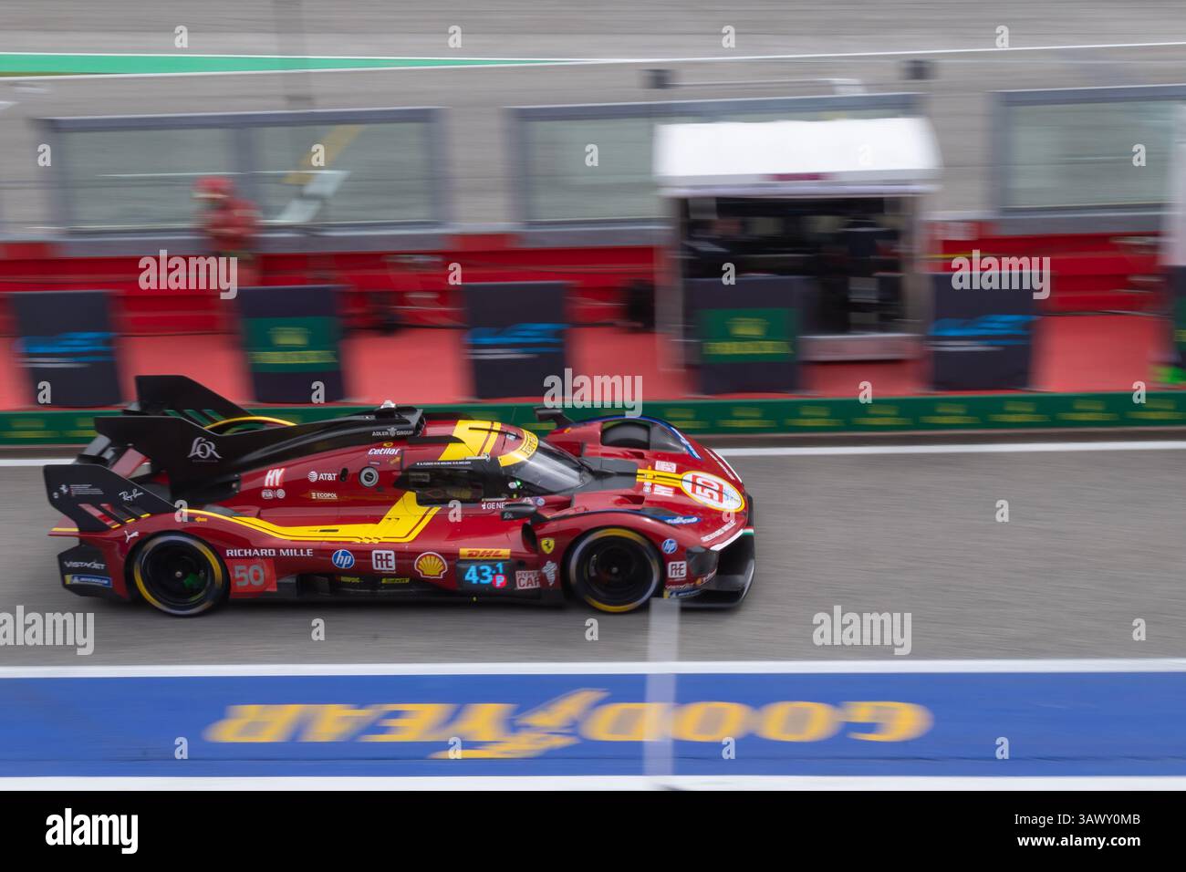 Imola, Italy. 20th Apr, 2025. FERRARI AF CORSE (ITA), Ferrari 499P ...