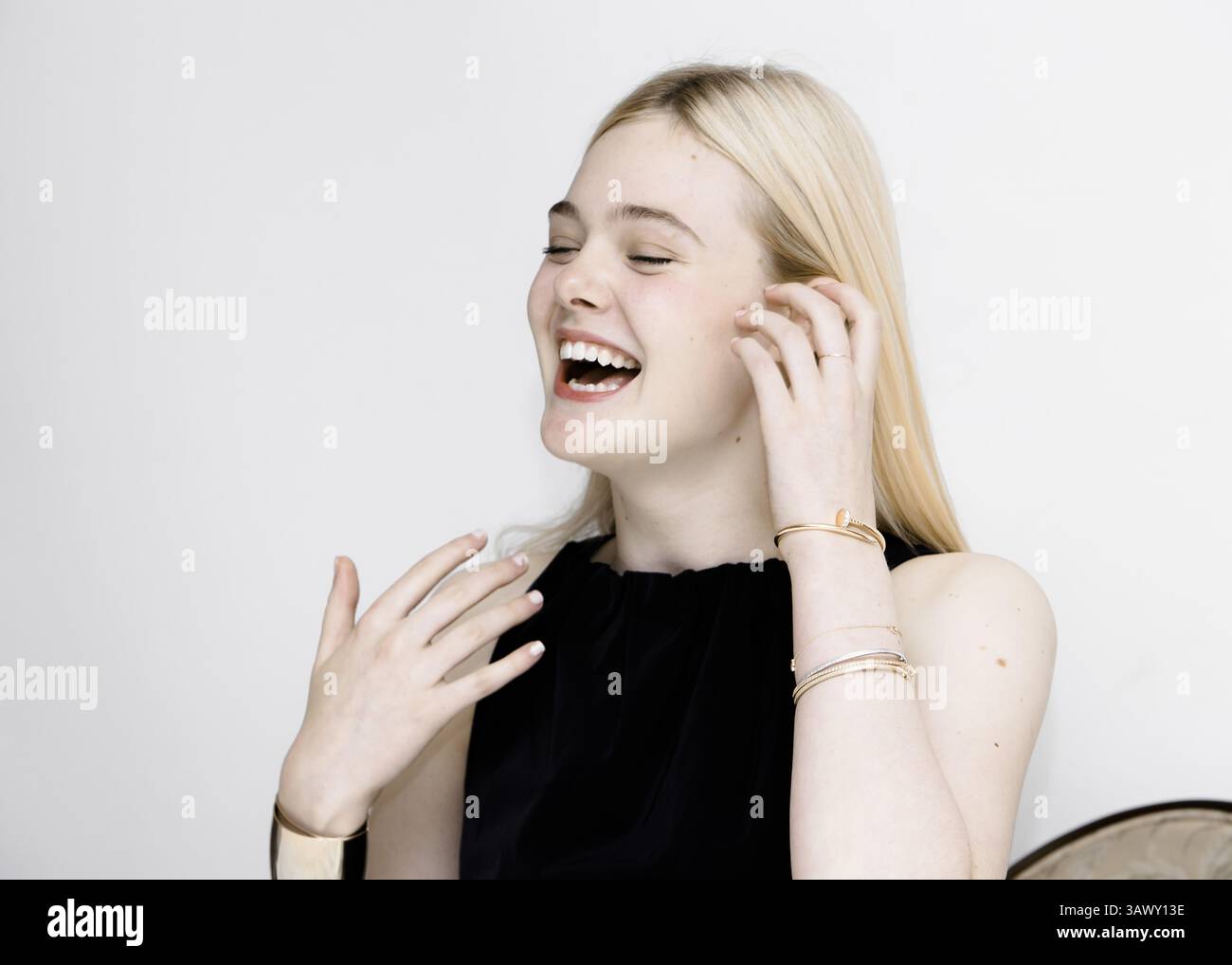 May 20, 2014 - Hollywood, California, U.S. - ELLE FANNING promotes ...