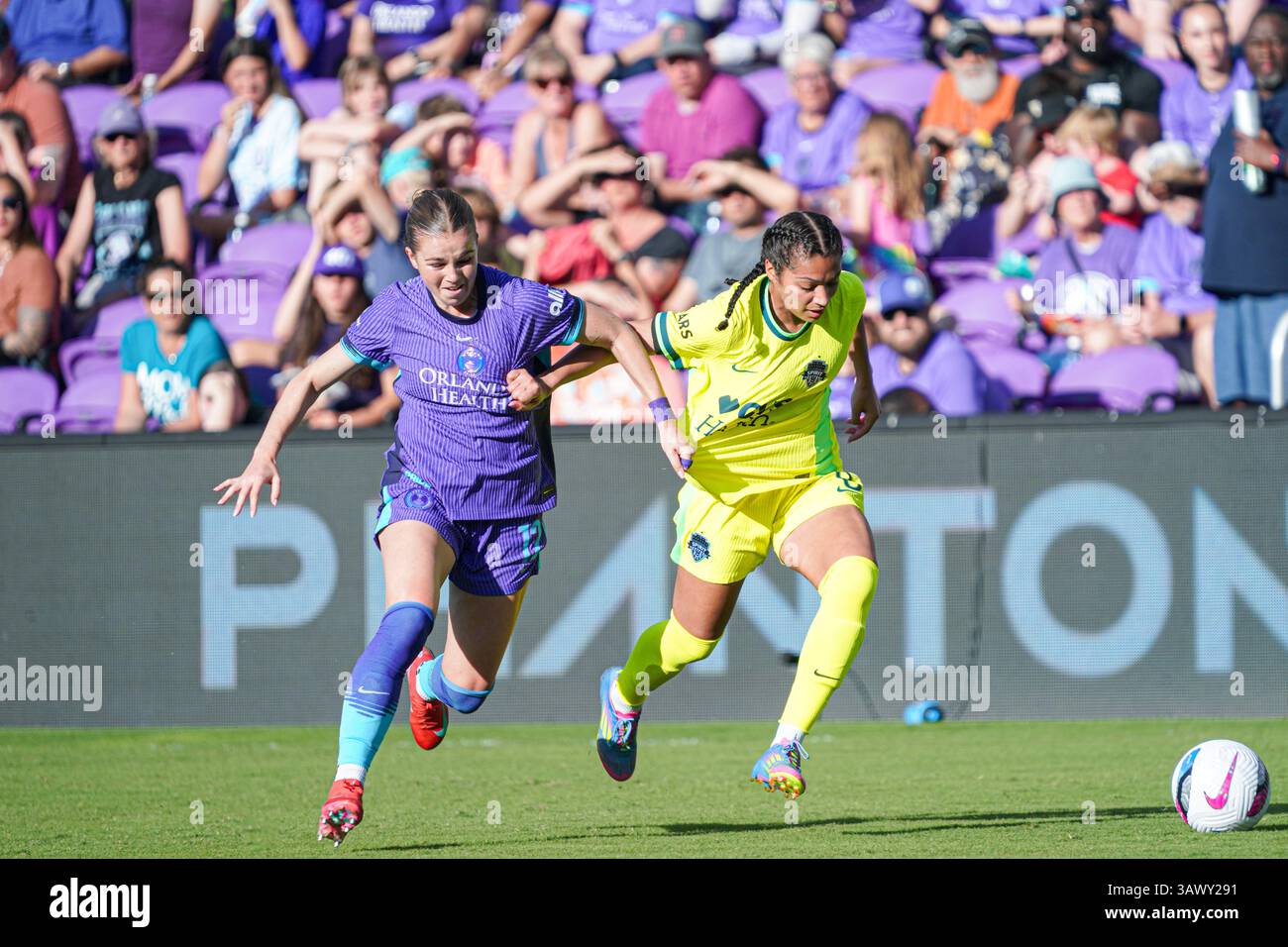 Orlando, Florida, USA, April 19, 2025, Washington Spirit forward ...
