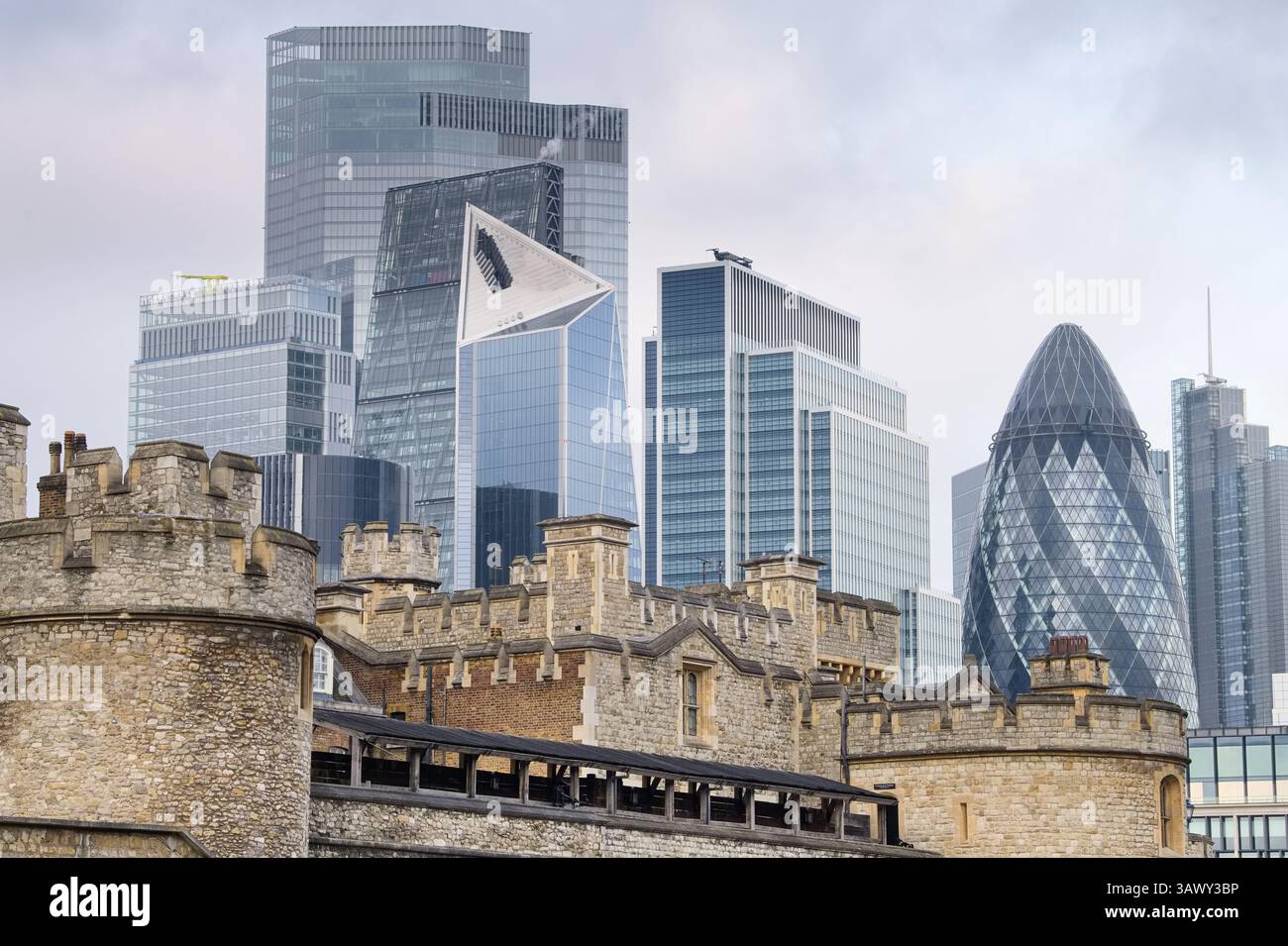 Contrast old versus new historic vs modern hi-res stock photography and ...