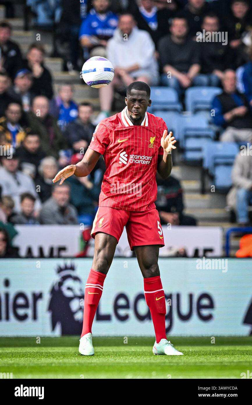 20th April 2025; King Power Stadium, Leicester, England; Premier League ...