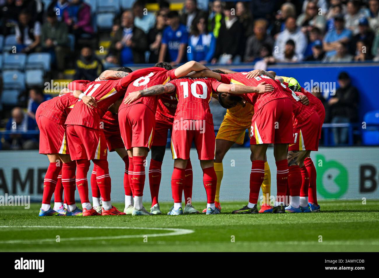 King Power Stadium, Leicester, UK. 20th Apr, 2025. Premier League ...