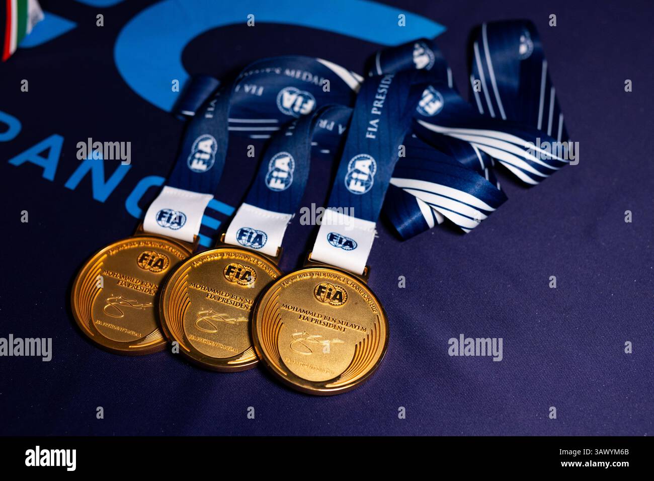 FIA Presidentâ??s medals illustration during the 6 Hours of Imola 2025 ...