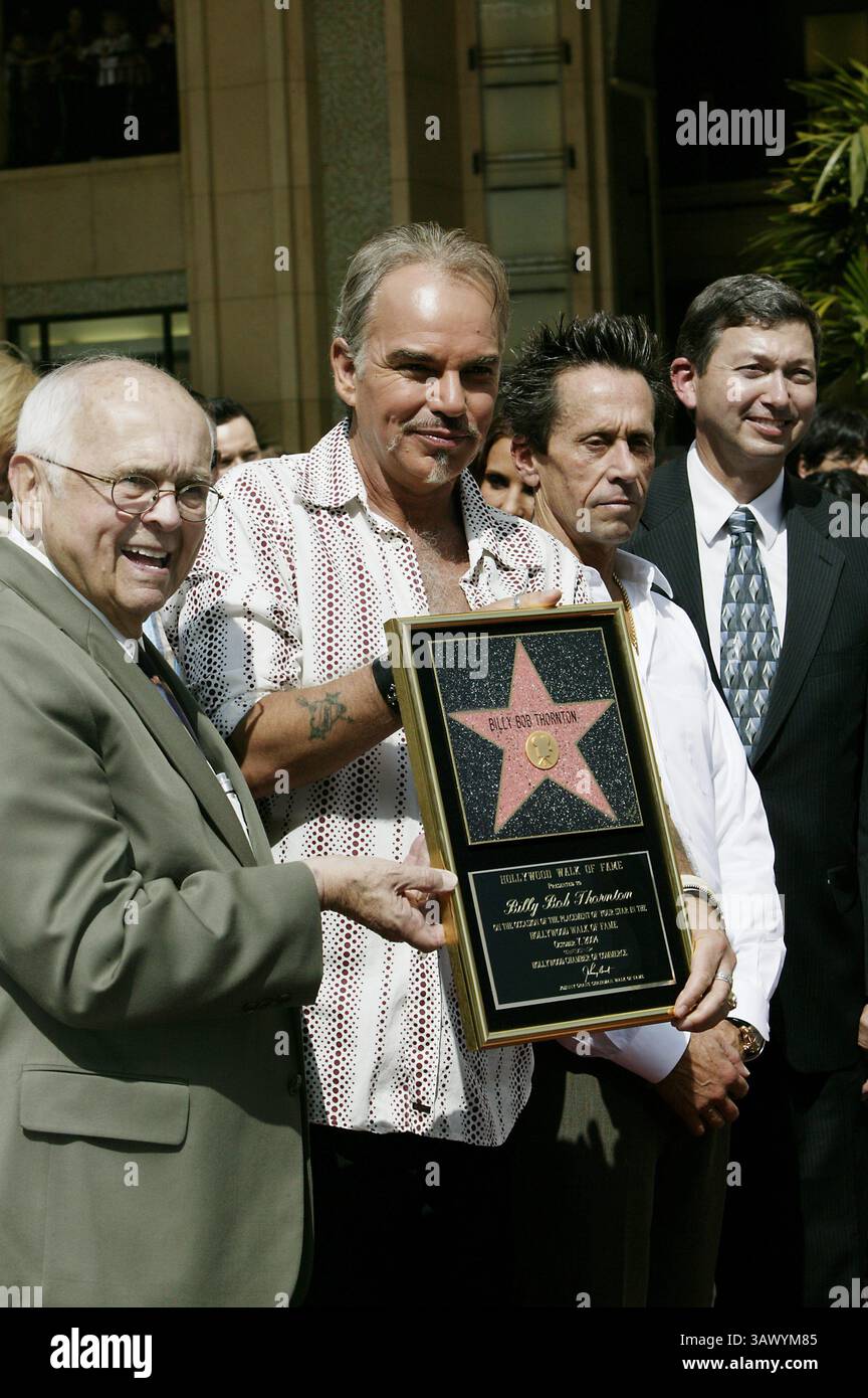 October 7, 2004 - Hollywood, California, U.S. - Billy Bob Thornton ...
