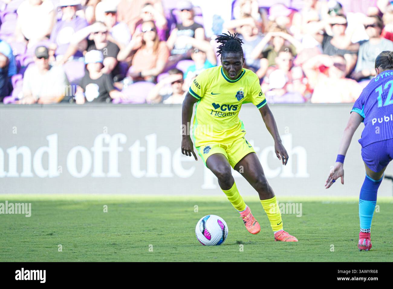 Orlando, Florida, USA, April 19, 2025, Washington Spirit player ...