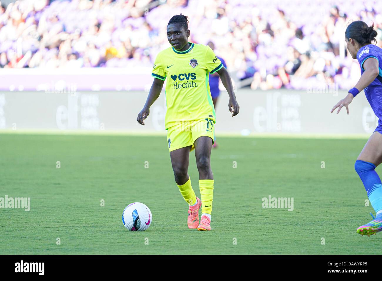 Orlando, Florida, USA, April 19, 2025, Washington Spirit player ...