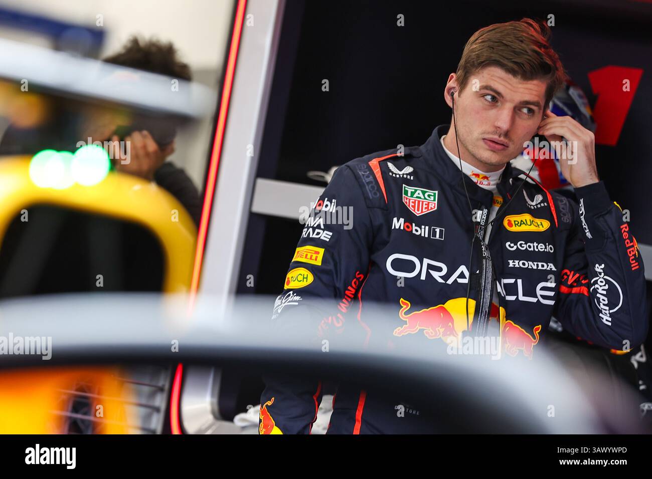 JEDDAH, SAUDI ARABIA - APRIL 20: Max Verstappen of the Netherlands and ...