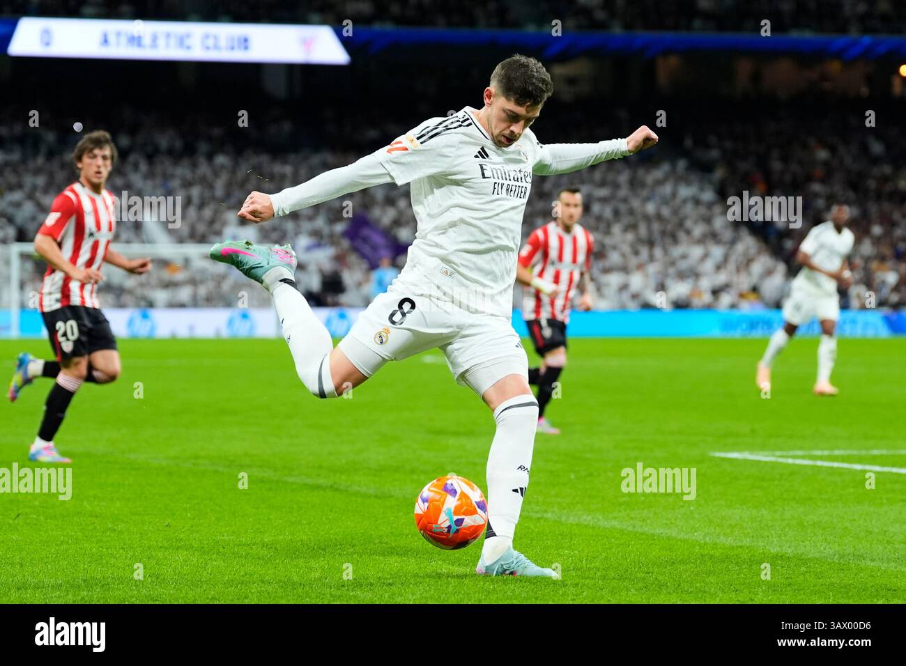 Fede Valverde of Real Madrid CF during Real Madrid vs Athletic de ...