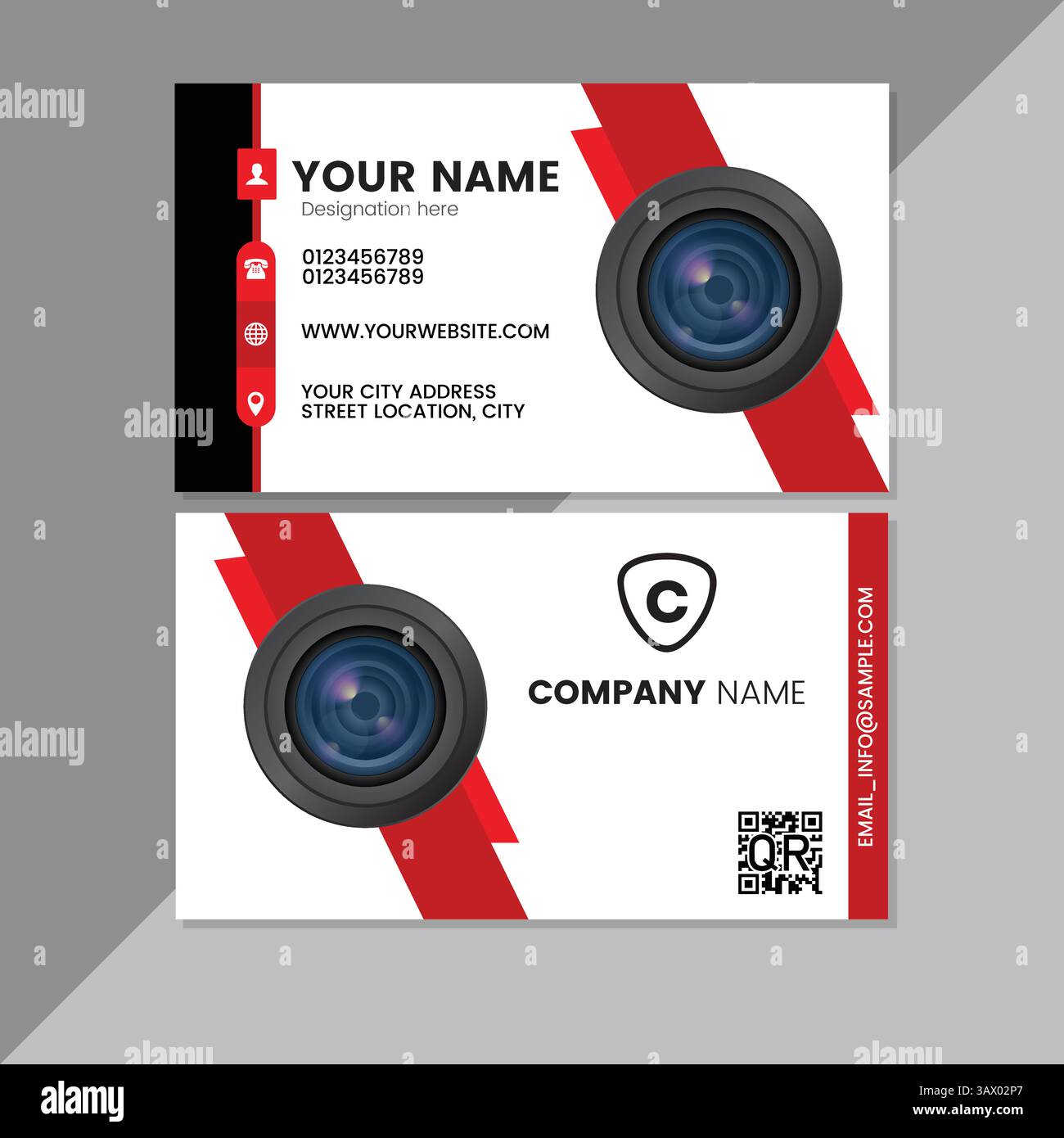 Minimalist business card hi-res stock photography and images - Alamy