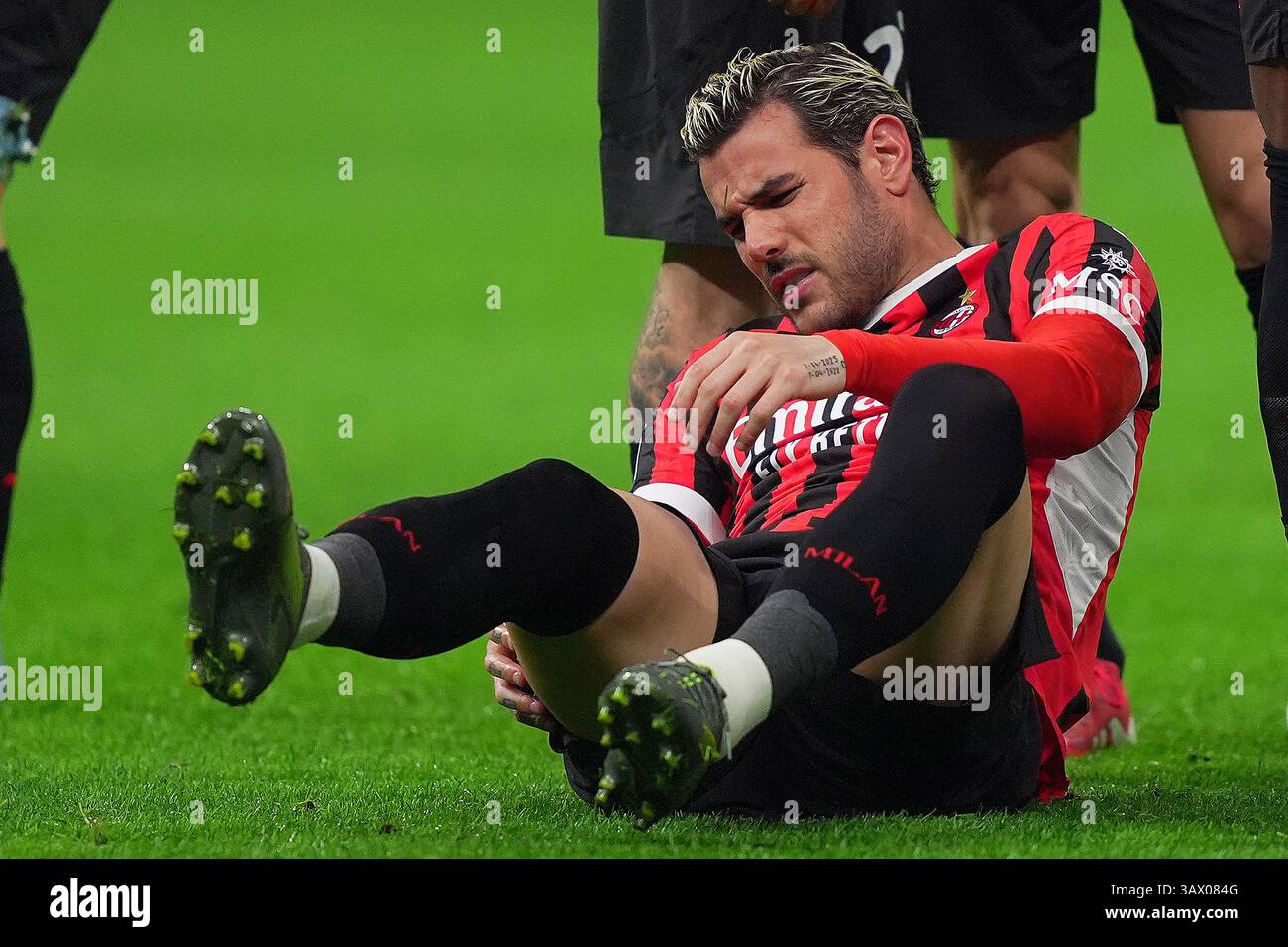 AC MilanÕs Theo Hernandez during the Serie A soccer match between Milan ...