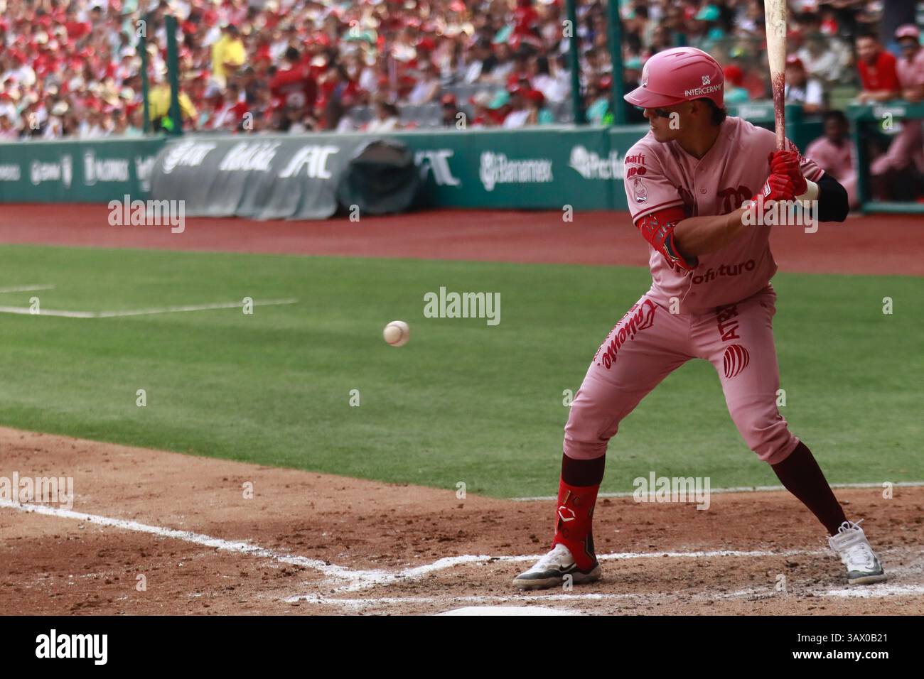 Mexico City, Mexico. 19th Apr, 2025. Aaron Antonini #27 of Diablos ...