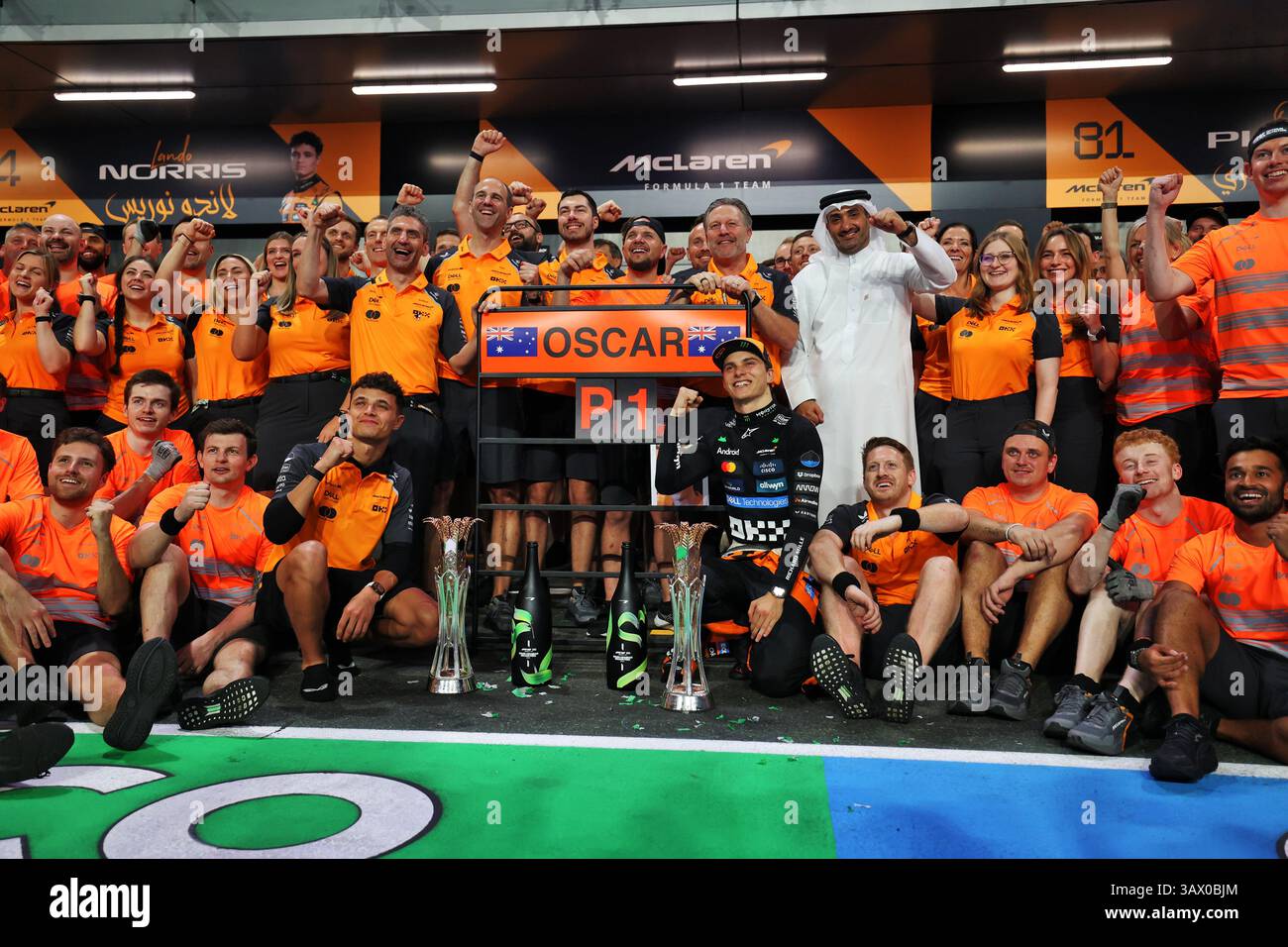 Jeddah, Saudi Arabia. 20th Apr, 2025. Race winner Oscar Piastri (AUS ...