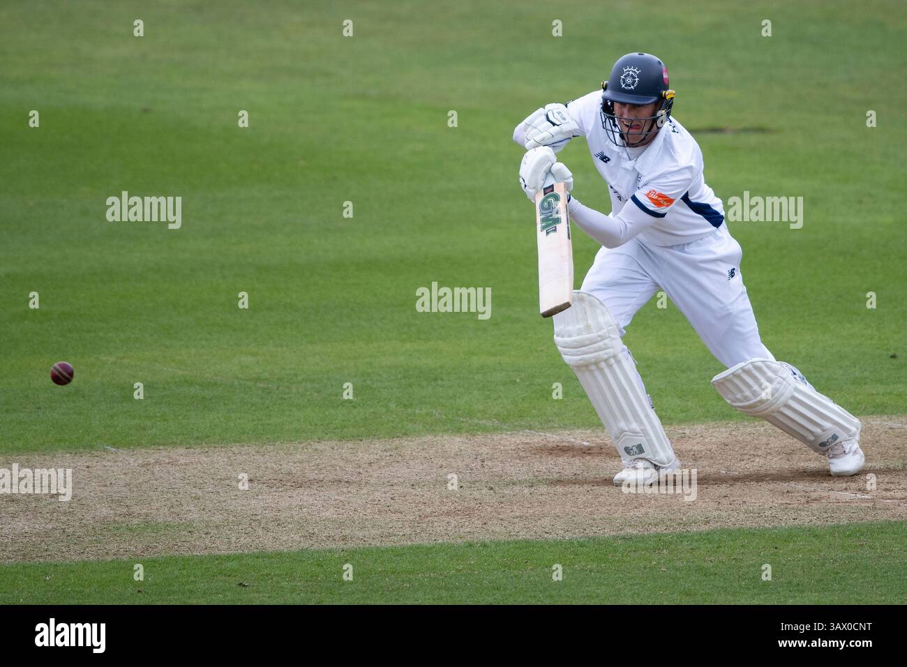 Southampton, UK, 20 April 2025. Nick Gubbins of Hampshire batting ...