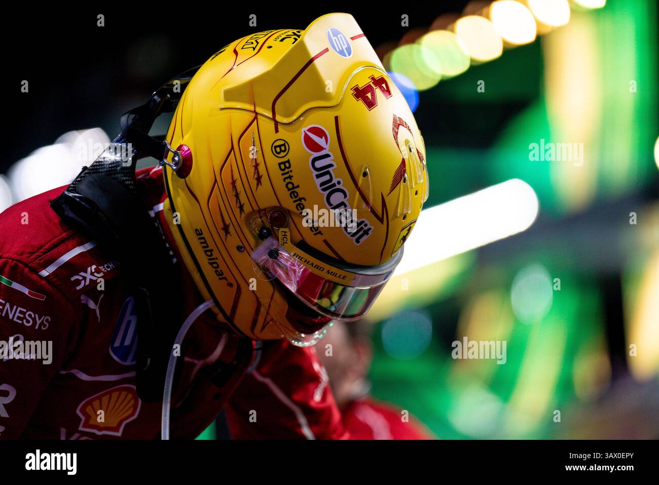 April 20, 2025, Jeddah, Saudi Arabia: British driver LEWIS HAMILTON ...