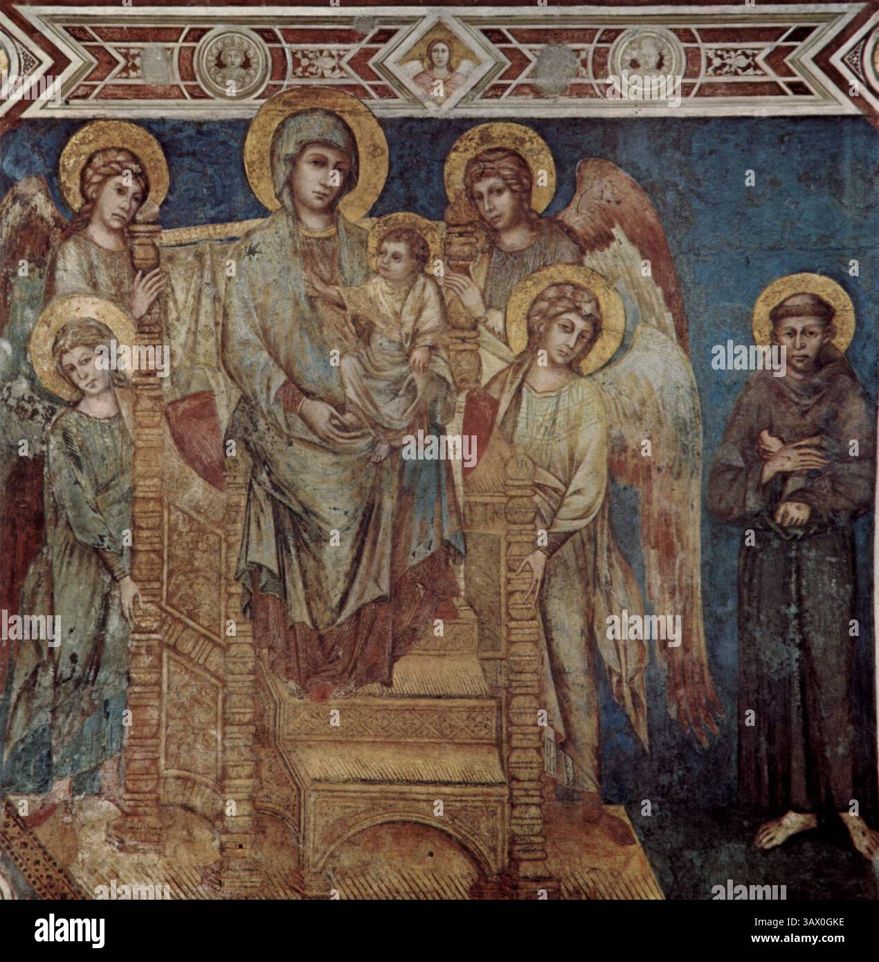 Lower Basilica of Saint Francis of Assisi - 1285 - 1300 - Fresco of the ...