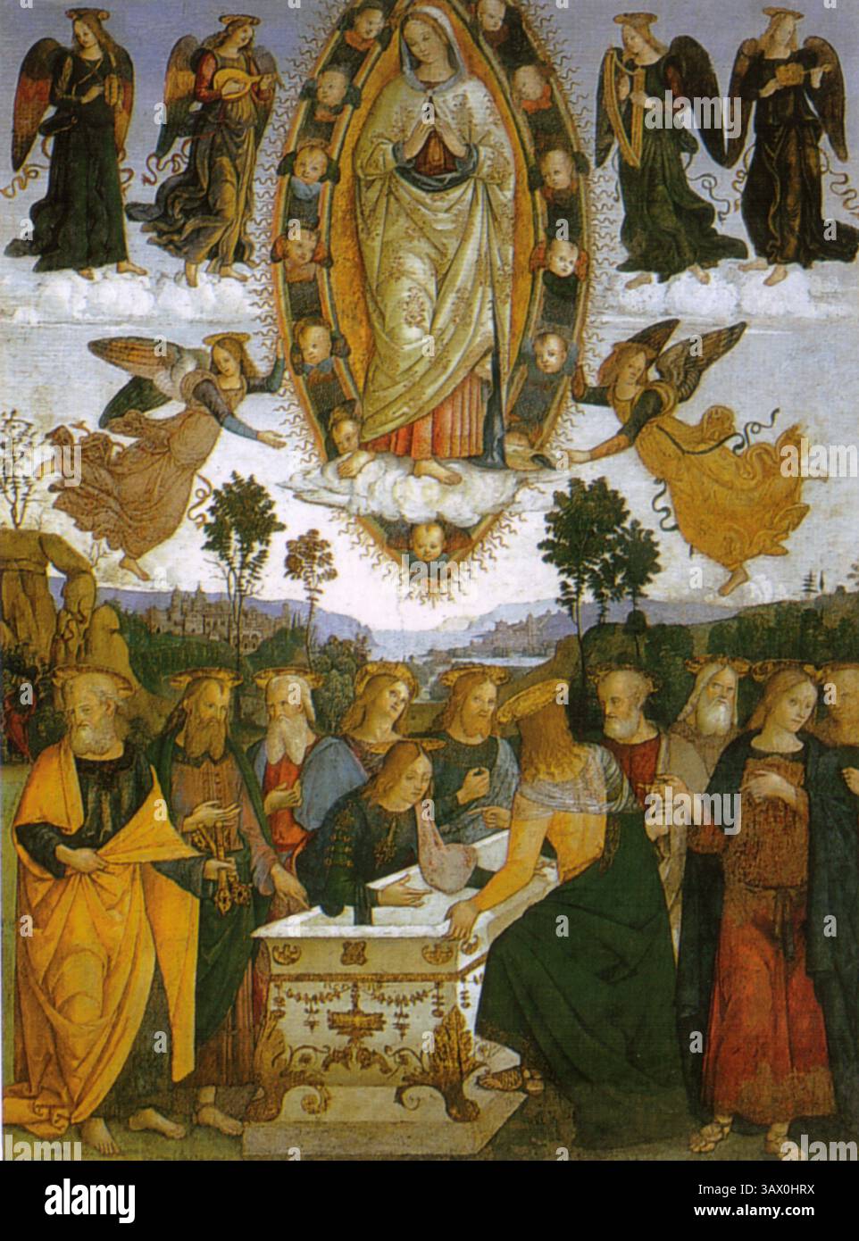 The Basso Della Rovere or Saint Augustine Chapel (Italian: Cappella ...