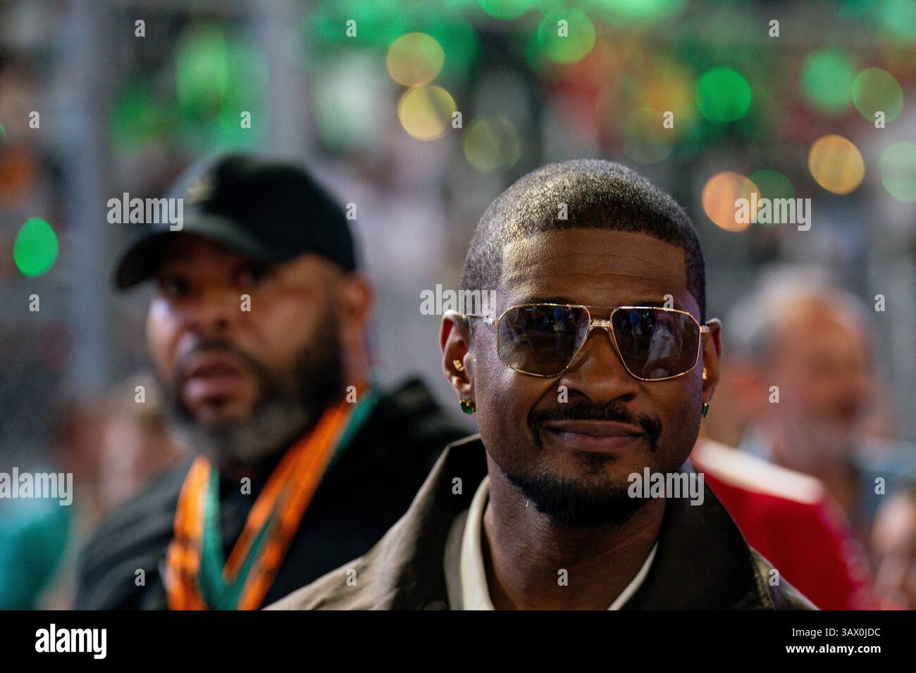 April 20, 2025, Jeddah, Saudi Arabia: American singer USHER on the ...